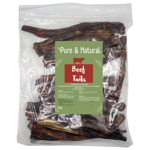 Pure & Natural Beef Tails | Pure & Natural Dog Treats